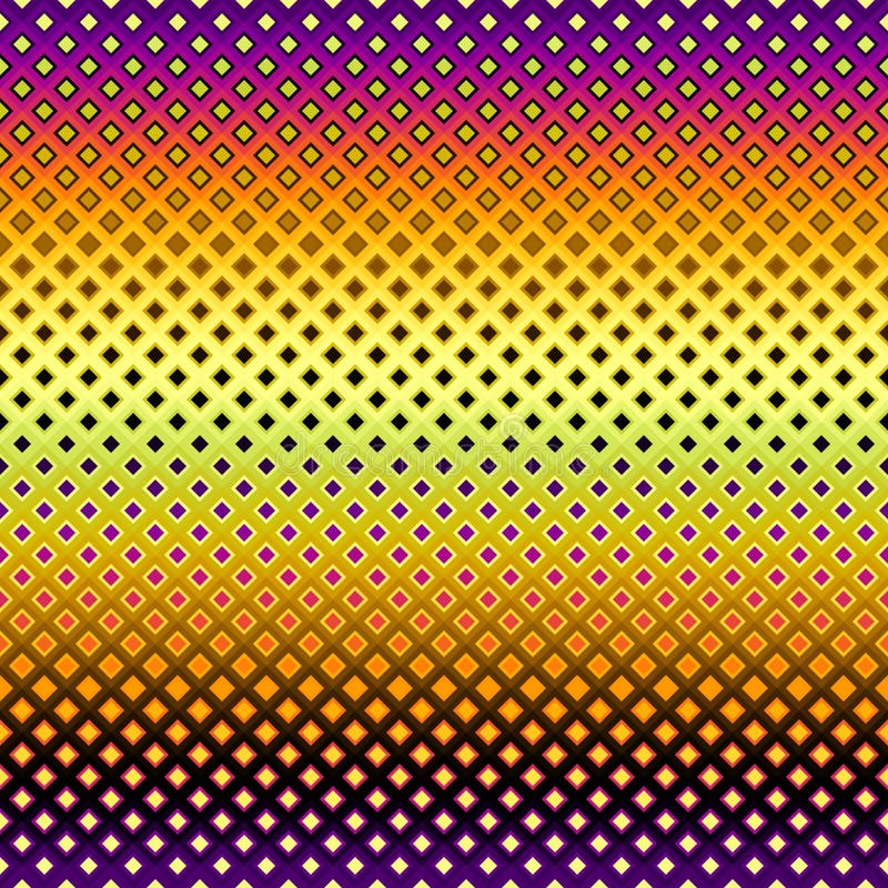 Geometric Abstract Pattern Moire Overlay Style. Stock Illustration ...