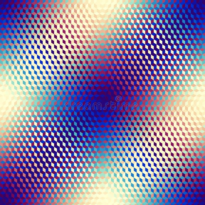 Geometric Abstract Pattern Moire Overlay Style. Abstract Square Texture ...