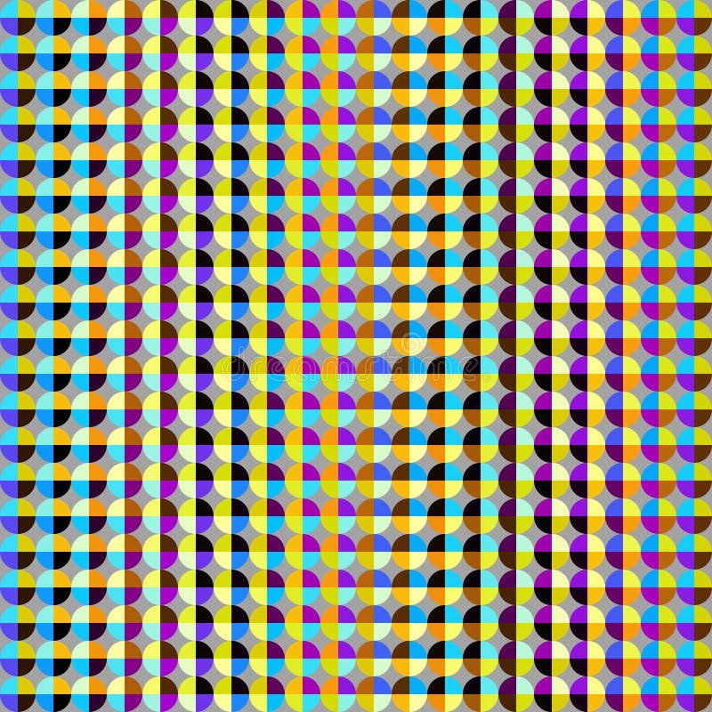 Geometric Abstract Pattern Moire Overlay Style. Abstract Square Texture ...