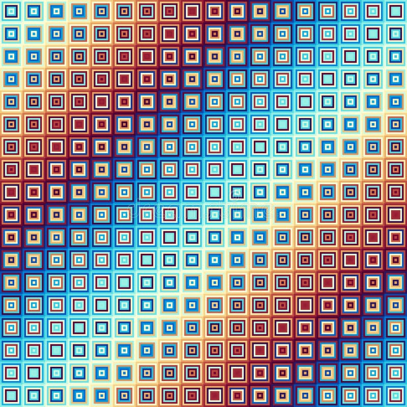 Geometric Abstract Pattern Moire Overlay Style. Abstract Square Texture ...