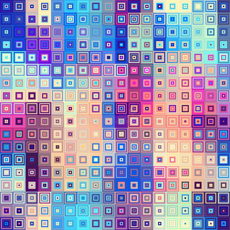 Geometric Abstract Pattern Moire Overlay Style. Abstract Square Texture ...