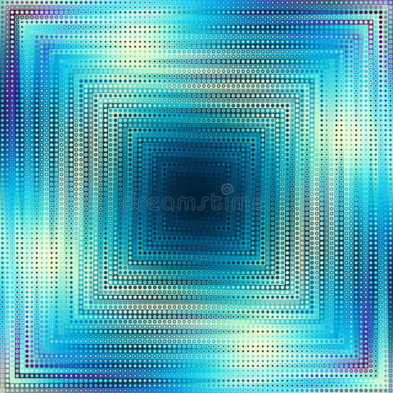 Geometric Abstract Pattern. Polka Dot Pattern on Low Poly Background ...