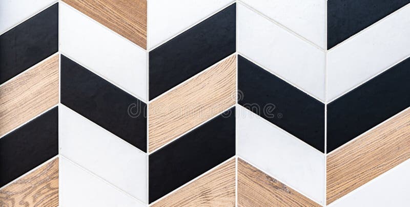 Geometric Abstract Pattern with Tiles in Parallelogram Shape. Stock ...