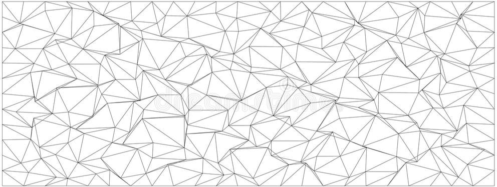 Geometric Abstract Pattern with Triangular Shapes for Modern Design ...
