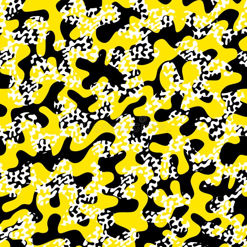 Geometric Abstract Pattern with Wavy Shapes. Vector Image. Stock Vector ...