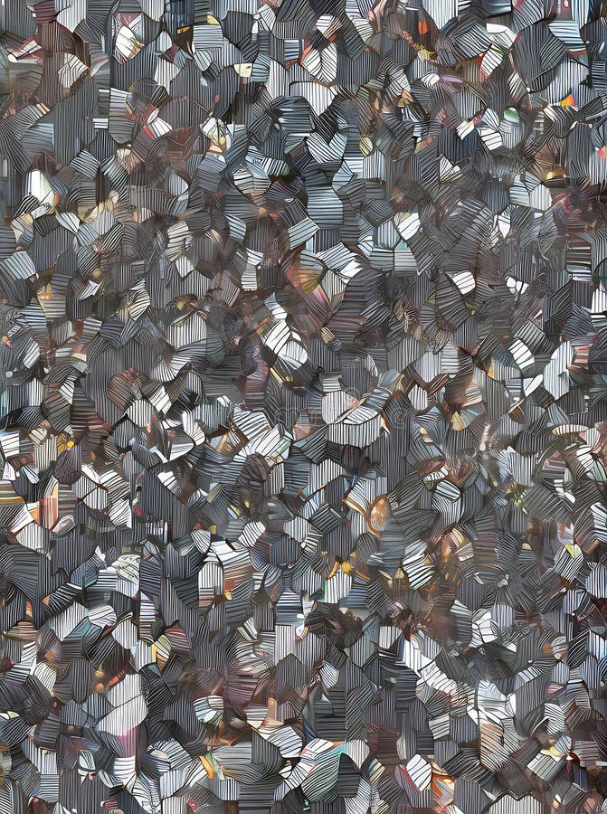 Geometric Abstract with Rectangular Glitter Panels. Stock Illustration ...