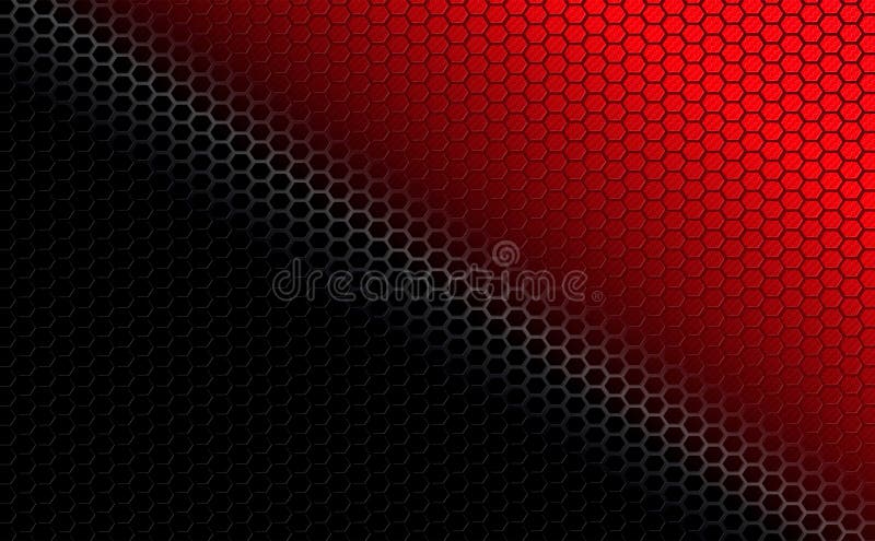 Geometric Red Black Textural Design with a Grid Grid. Stock Vector ...