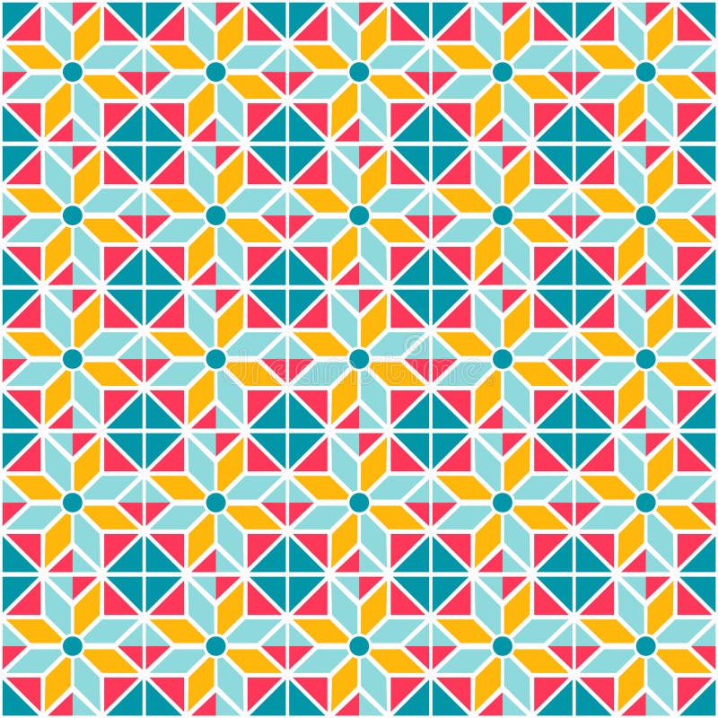 Geometric Abstract Seamless Pattern Background Stock Vector ... Geometric Abstract Seamless Pattern Background Stock Vector ...