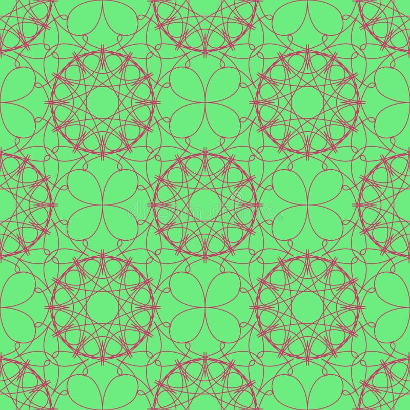 Geometric Abstract Seamless Pattern. Delicate Trendy Design Backgrounds ...