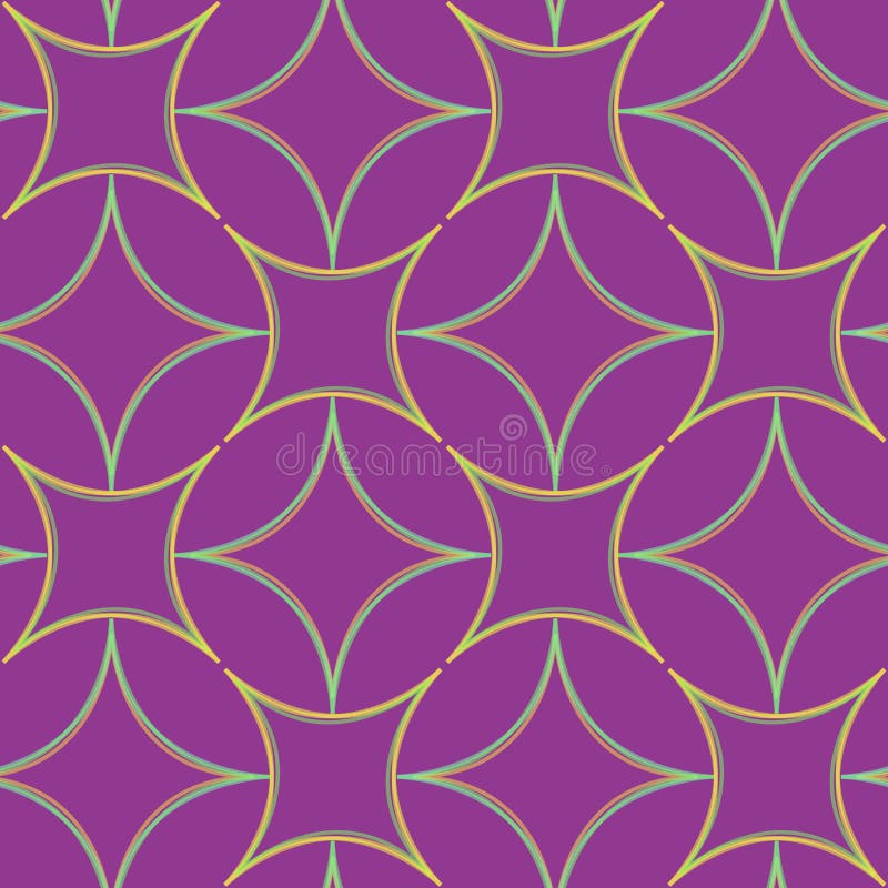 Geometric Abstract Seamless Pattern Extended Stock Vector ...