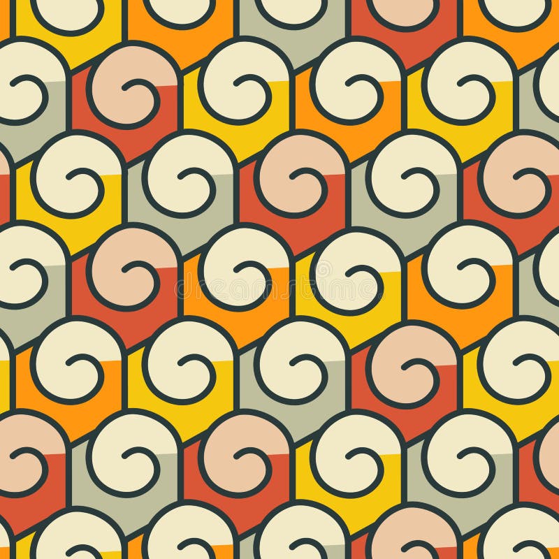 Geometric Abstract Seamless Pattern. Linear Motif Background Stock ...