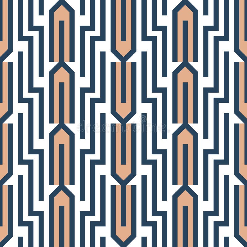 Geometric Abstract Seamless Pattern. Linear Motif Background and ...
