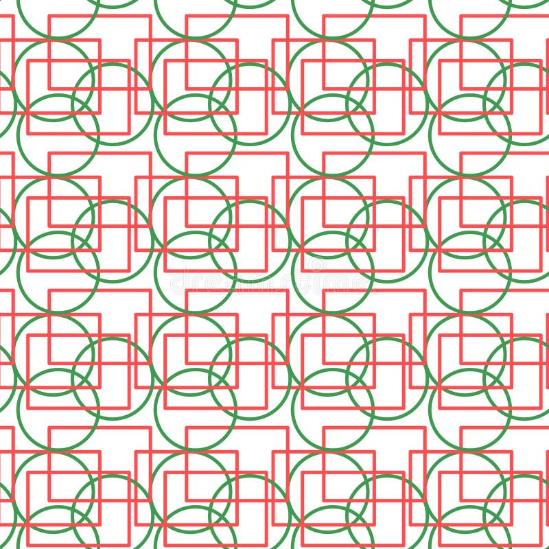 Geometric Abstract Seamless Pattern. Retro Background. Endless ...