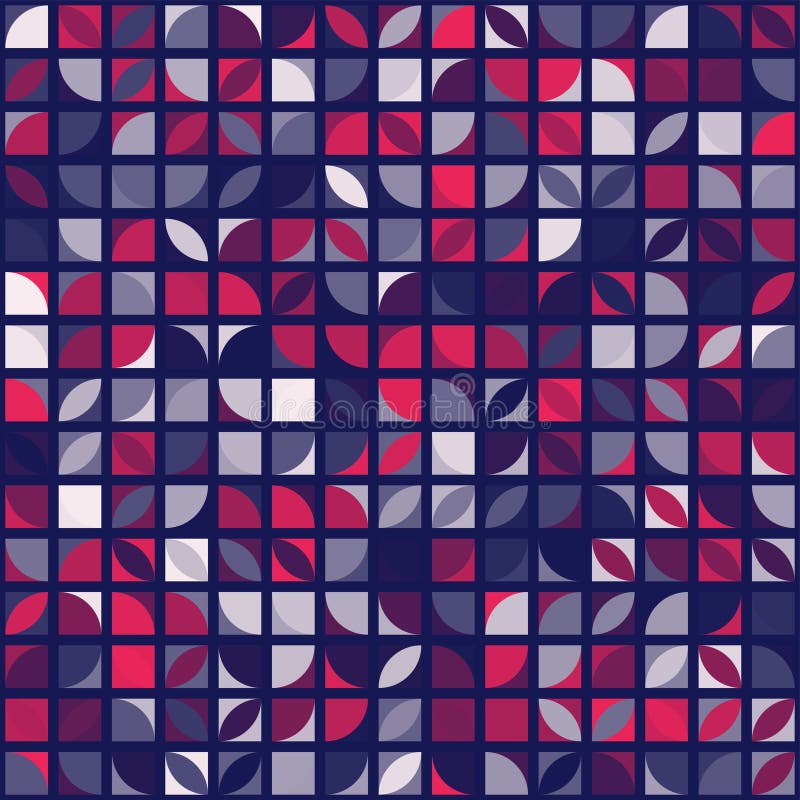 Geometric Abstract Seamless Pattern with Simple Elements of Geometry ...
