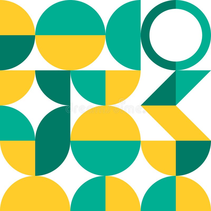 Geometric Abstract Seamless Pattern with Simple Elements of Geometry ...