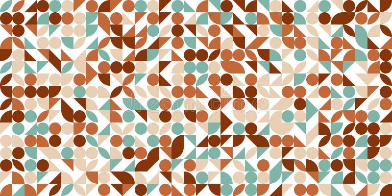 Geometric Abstract Seamless Pattern with Simple Elements of Geometry ...