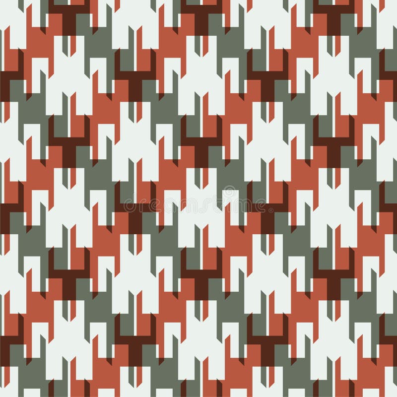 Geometric Abstract Seamless Vector Motley Pattern Stock Vector ...