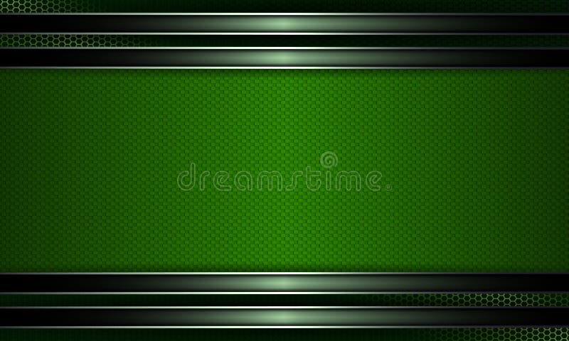 Geometric Abstract Textural Background with a Green Shade Frame and ...