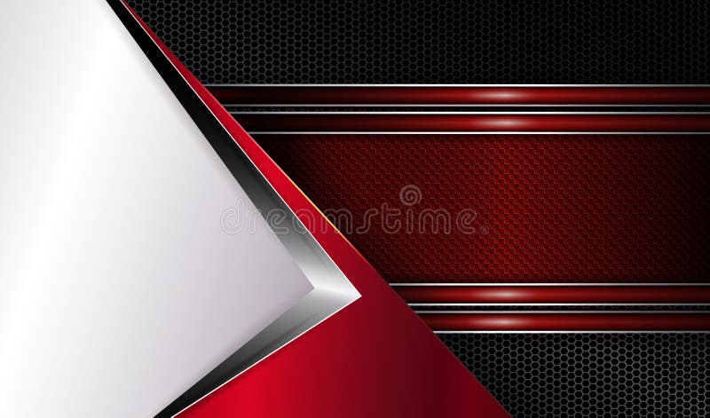 Geometric Abstract Textural Red Design with a White Corner, an Arrow ... Geometric Abstract Textural Red Design with a White Corner, an Arrow ...