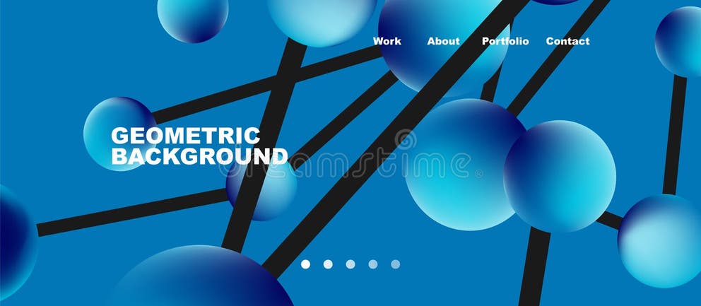 Geometric Abstract Vector Background Design Stock Vector - Illustration ...