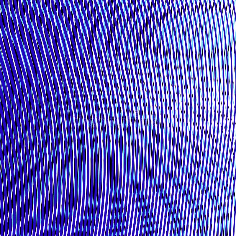 Geometric Abstract Blue Abstract Background with Linear Moire 3d Effect ...