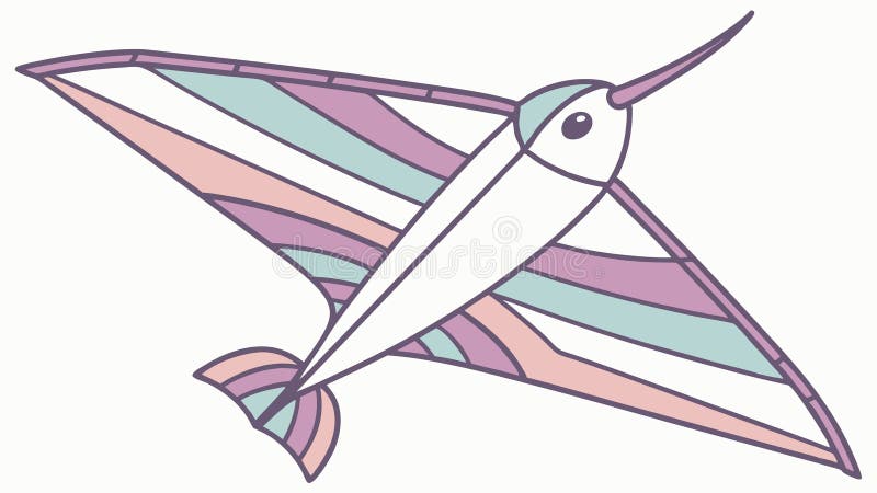 Geometric Airplane Abstract Colorful Wings Vector, Vector Design ...