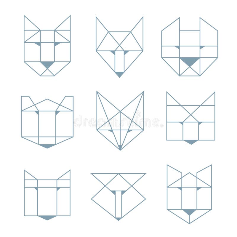 Simple Geometric Animals