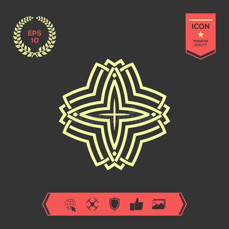 Geometric Arabic Pattern. Logo for Your Design Editorial Photography ...