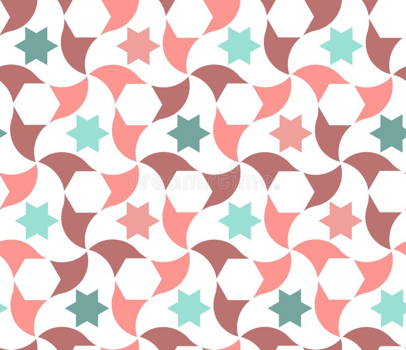 Geometric Arabic Vector Texture for Cloth, Textile, Wrapping, Wallpaper ...
