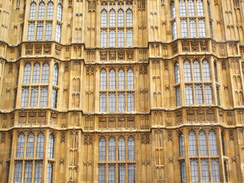 Geometric Architectural Facade Cutout in Gothic Style Stock Image ...