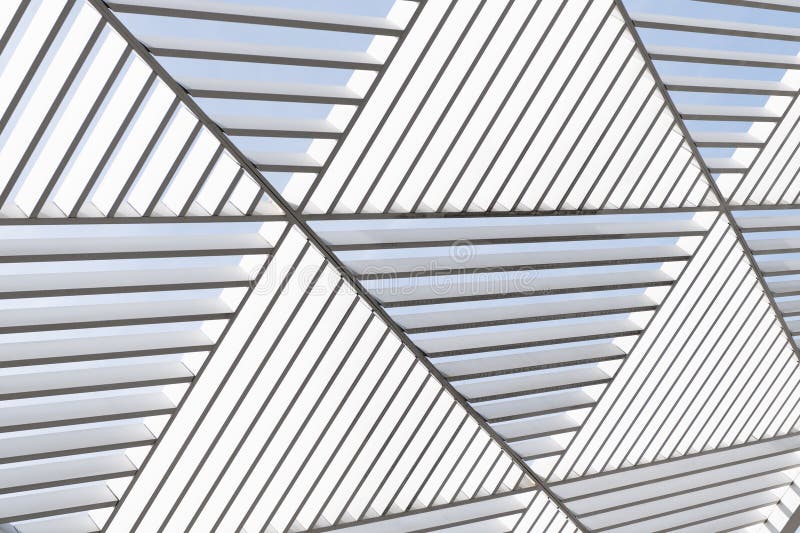 Geometric Architecture with Abstract Pattern Background of ...