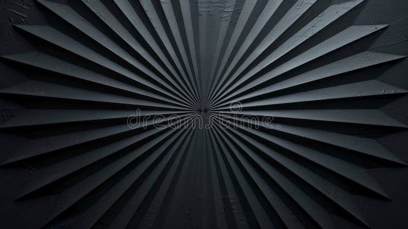 A Geometric Arrangement of Sharp and Angular Sun Rays Radiating ...