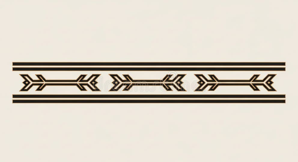 Geometric Arrow Border Design Stock Illustrations – 6,617 Geometric ...