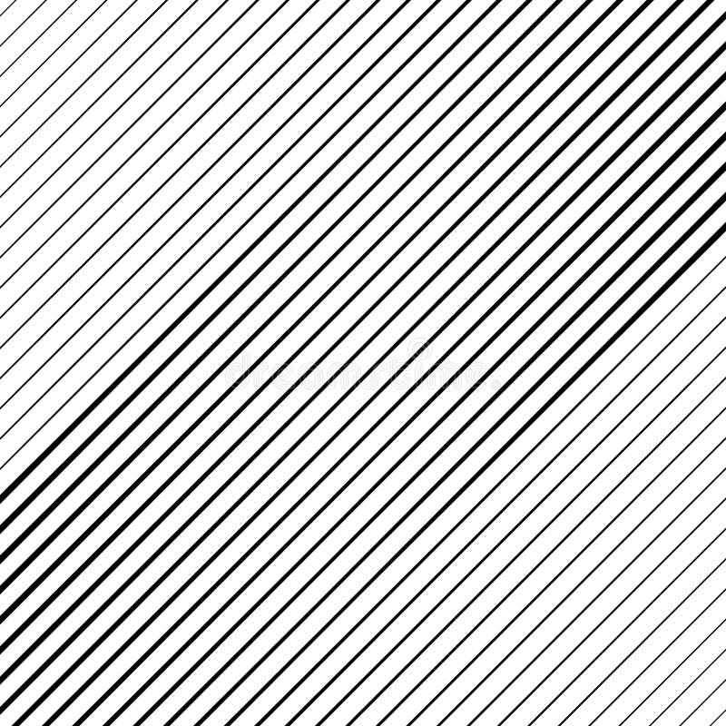 Diagonal Different Black Vector Stripes Stock Vector - Illustration of ...