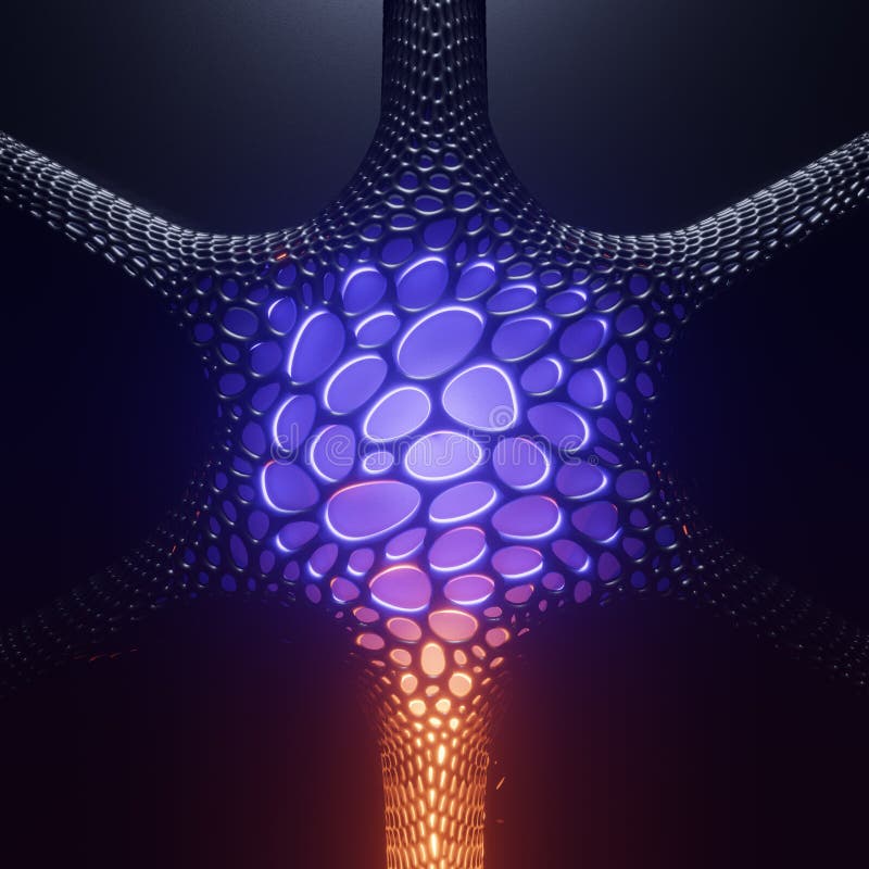 Geometric backdrop design stock illustration. Illustration of organic ...