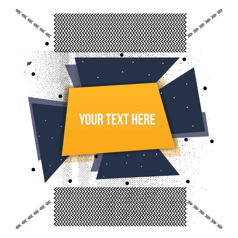 Geometric Backdrop Design. Vector Illustration Decorative Design Stock ...