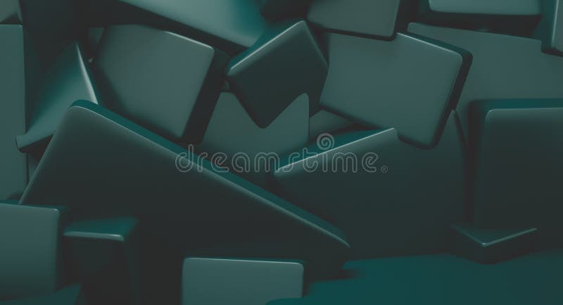 Background of Beveled Colored Rectangles. Stock Vector - Illustration ...