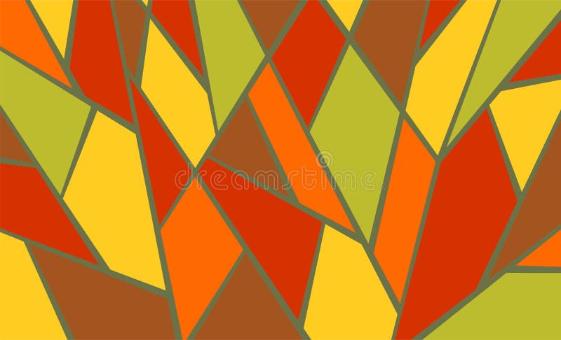 Geometric Background, Bright Colored Shapes, Mosaic for Creating Stock ...