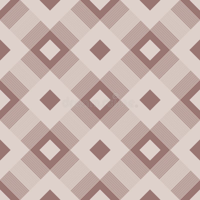 Geometric Background. Brown Seamless Wallpaper Stock Vector ...