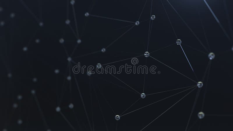 Geometric Background of Cobweb Bubbles Stock Illustration ...