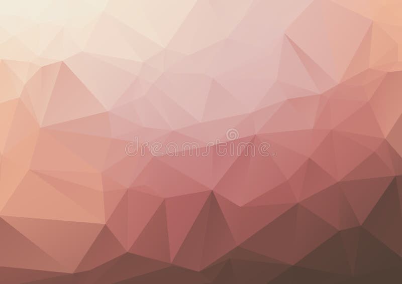 Geometric Background - Corals and Peaches Stock Vector - Illustration ...