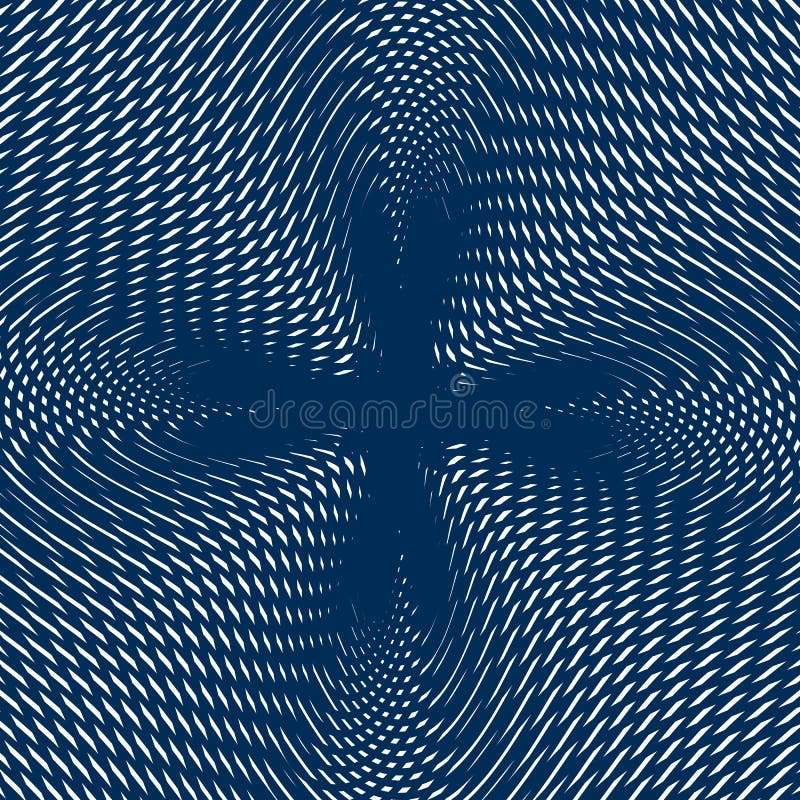 Geometric Background Created with Moire Technique. Stock Vector ...