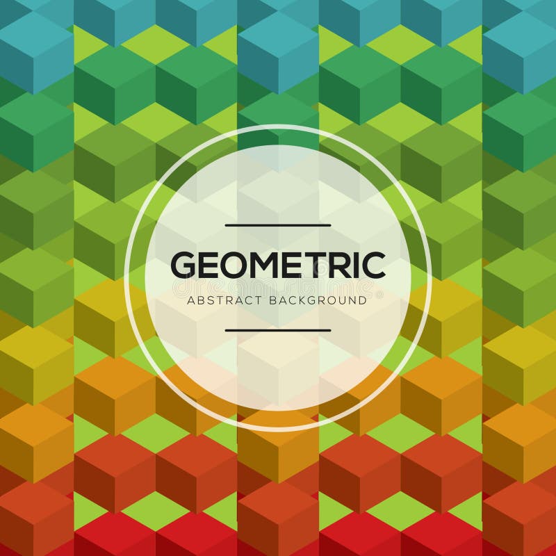 Geometric Background Design Stock Vector - Illustration of background ...