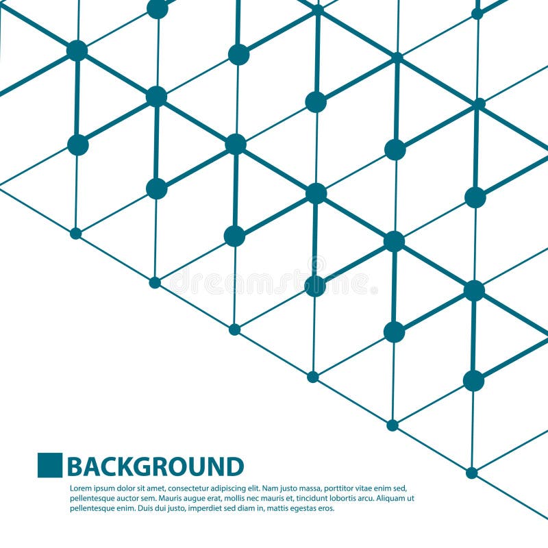 Geometric Background Design Stock Vector - Illustration of effects ...