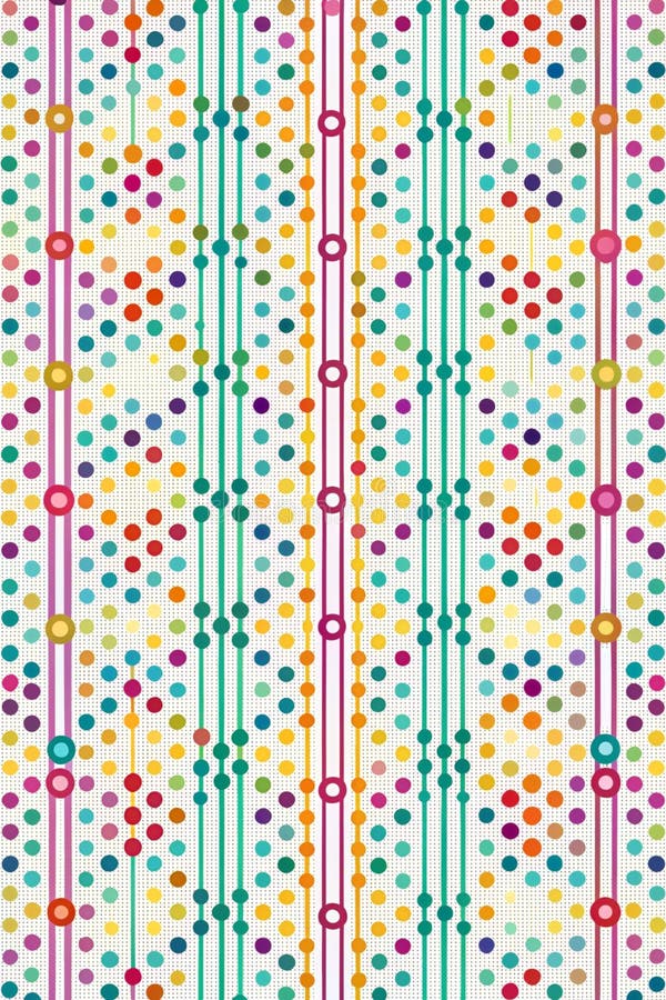 "Dotted Straight Line Pattern Geometric Background for Modern Design ...