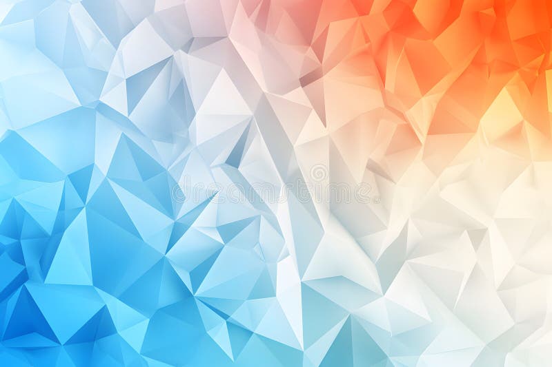 Minimalist Geometric Background with Low Poly Triangle Patterns - AI ...