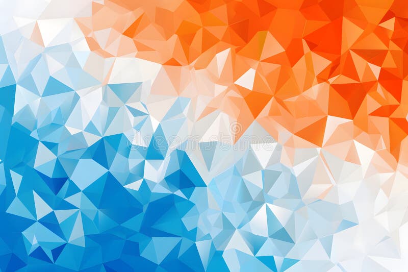 Gradient Geometric Background with Low Poly Triangle Patterns - AI ...