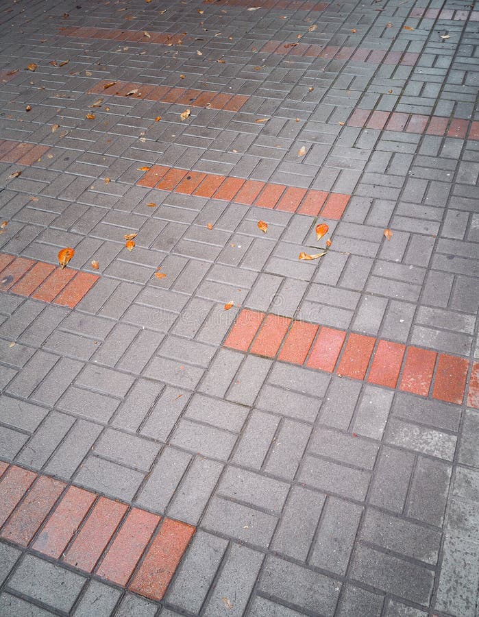 Geometric Background of Paving Tiles of a Rectangular Shape after Rain ...