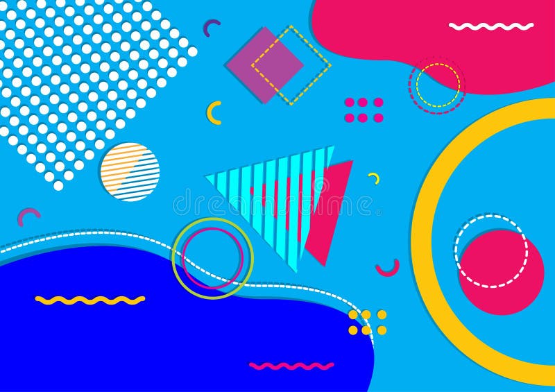 Geometric Background Playful Design, Abstract Design Template Graphics ...