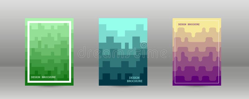 Geometric Background with Rectangles. Smooth Color Change, Gradient ...